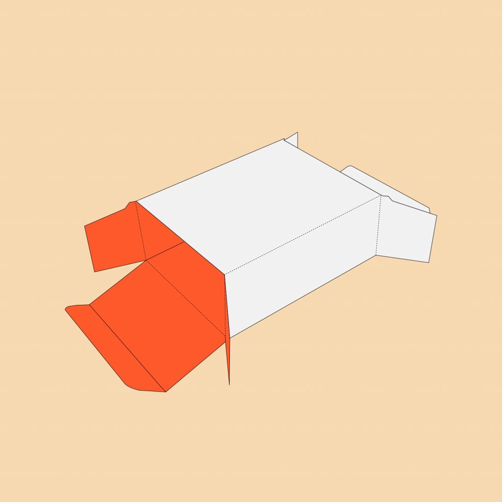 Customized Self Lock Cake Box Packaging | PackagingHub