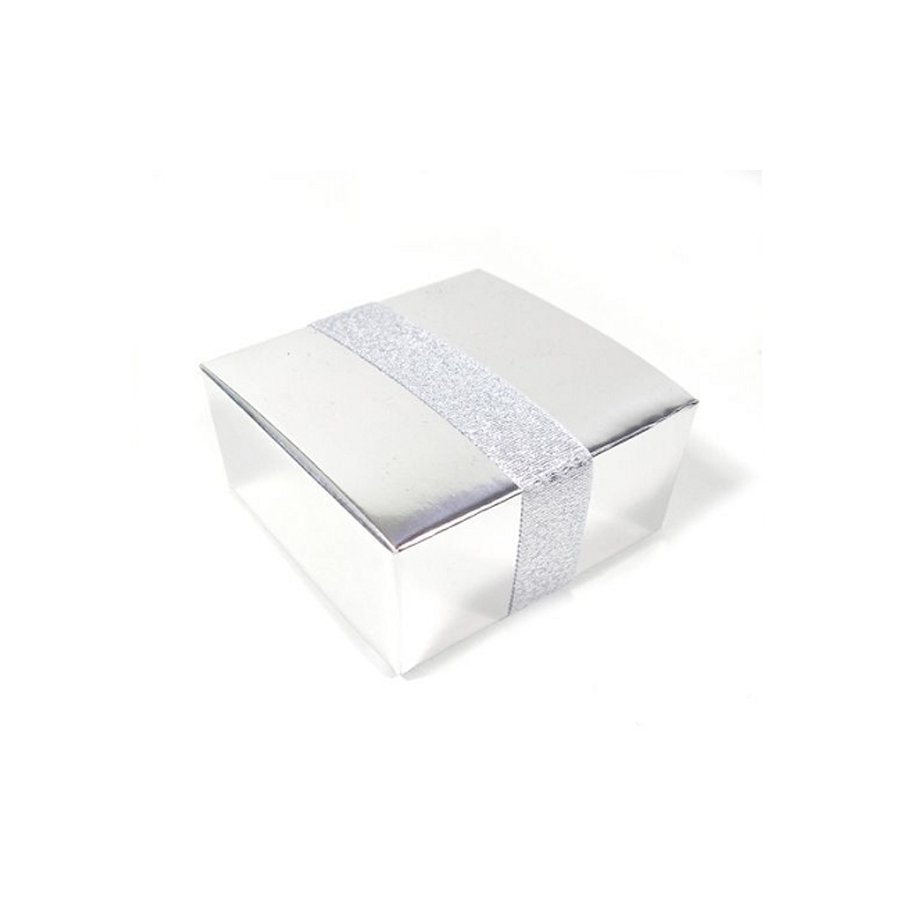 Custom Silver Foil Boxes | Silver Packaging Boxes